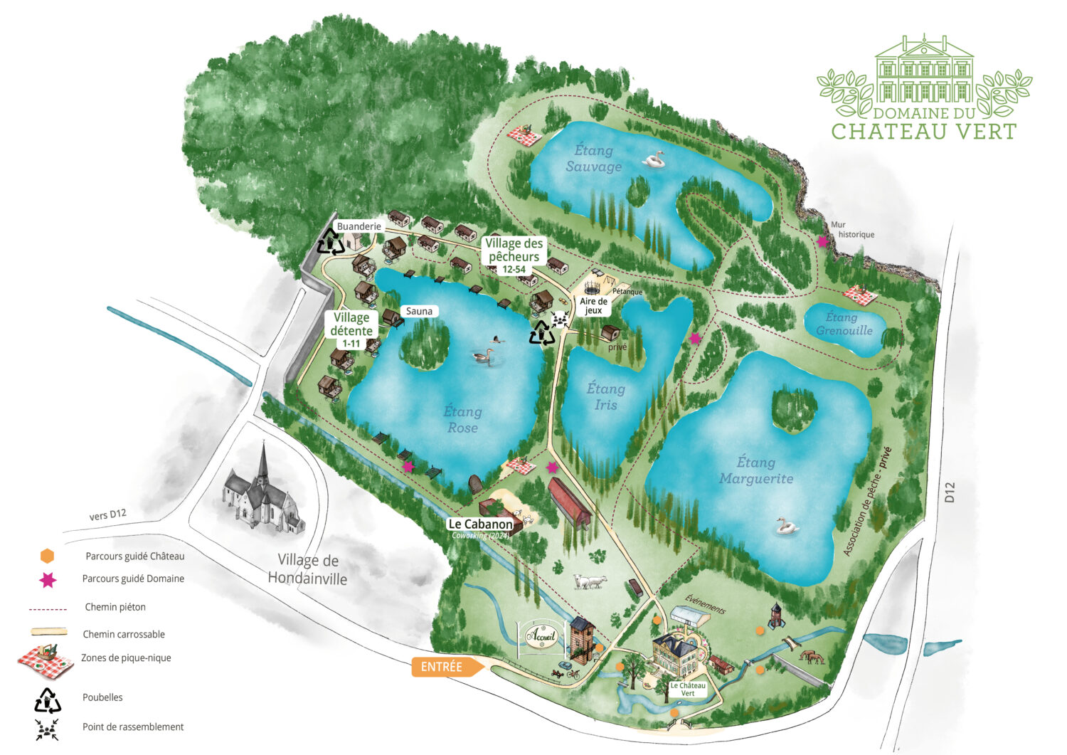 Domaine du Château Vert | Evénements et locations à 1h Paris